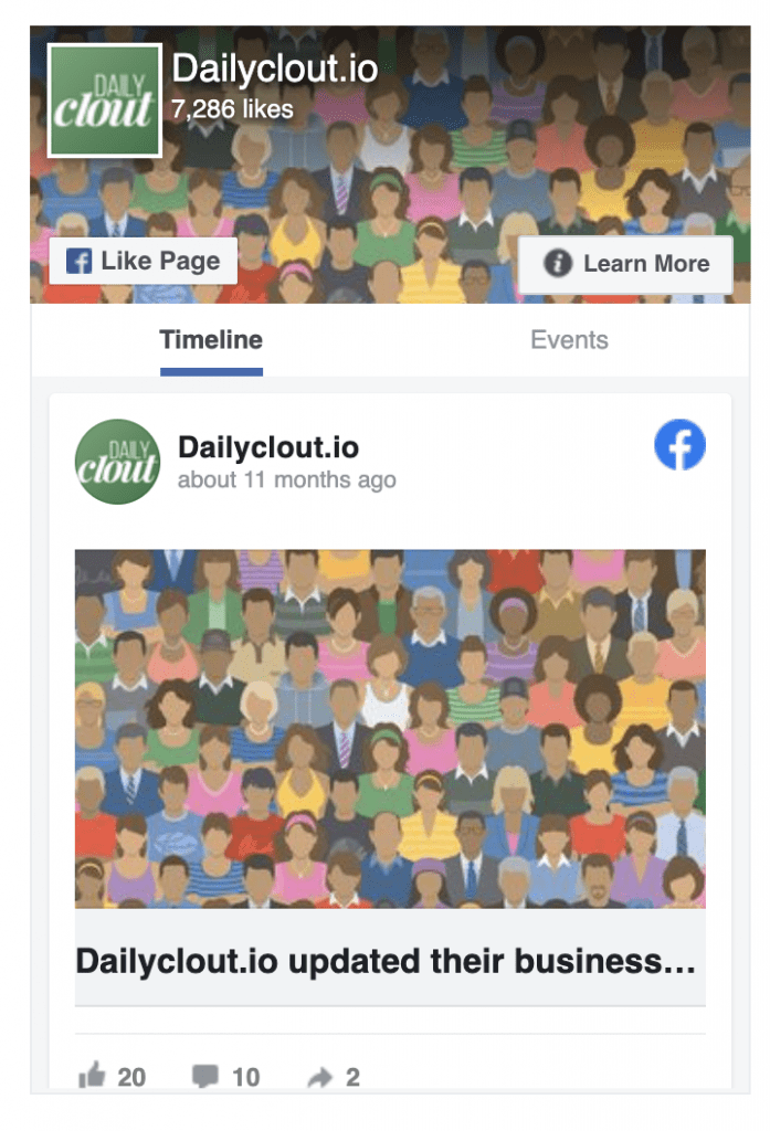 Welcome to Daily Clout! What’s our story?